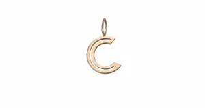 Jennifer Zeuner Jewelry Audrina Initial Charm