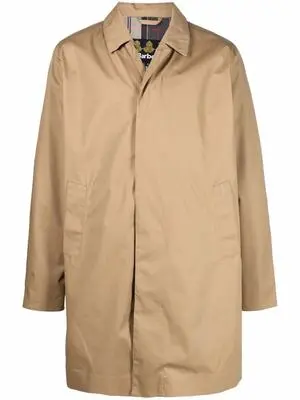 Barbour Rokig Cotton Trench Coat - Beige