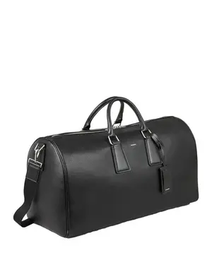 Sandro Coated Canvas Weekender Bag