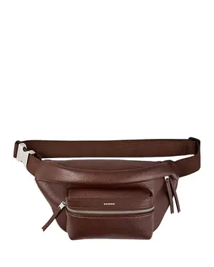 Sandro Sandro Crossbody Belt Bag Black Brown