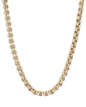 Adina Reyter 14k Yellow Rolo Link Chain Necklace - Gold