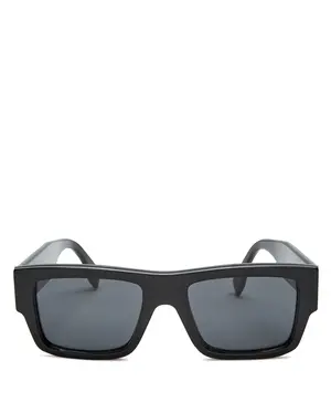 Fendi Signature Square Sunglasses, 53mm