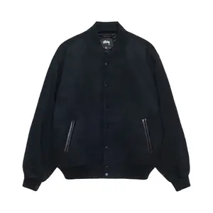 ジャケット・アウター Stussy Sport Melton Varsity Jacket Stussy Sport Melton Varsity Jacket Royal Men's - FW23 - US