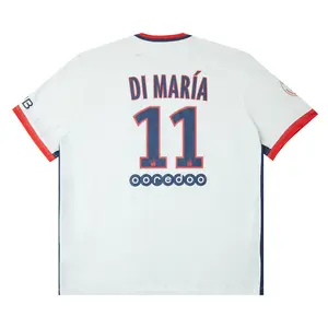 PARIS SAINT-GERMAIN Di María #11 Away Stadium Jersey - White
