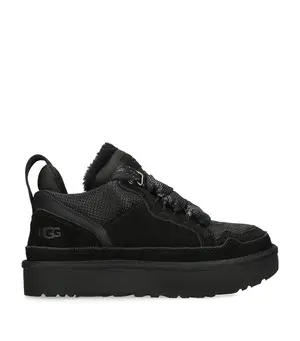 UGG Suede Lowmel Sneakers - Black