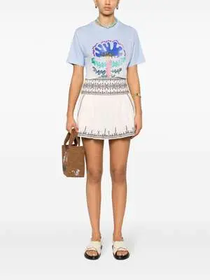 MARANT ETOILE Graphic Print Organic Cotton T-shirt