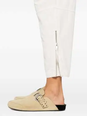 MARANT ETOILE Kelvin Cotton Trousers - Neutrals