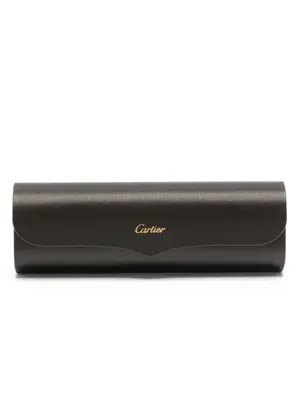 Cartier Rectangle-frame Sunglasses - Gold