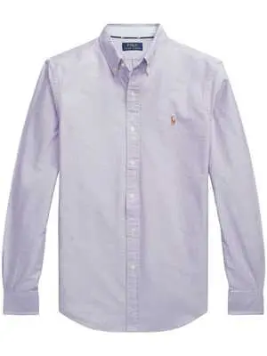 Polo Ralph Lauren Polo Pony-embroidered Shirt - Purple