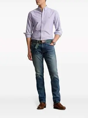 Polo Ralph Lauren Polo Pony-embroidered Shirt - Purple
