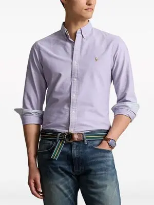 Polo Ralph Lauren Polo Pony-embroidered Shirt - Purple