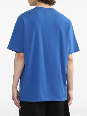DOUBLET Sd Card Embroidered T-shirt - Blue