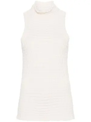 JIL SANDER High-neck Knitted Top