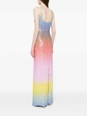 Costarellos Leela Gradient-effect Dress