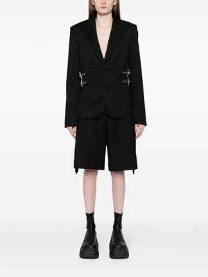 CHARLES JEFFREY Printed Single-breasted Blazer