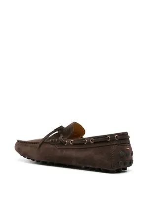 DOUCAL'S Suede Boat Shoes