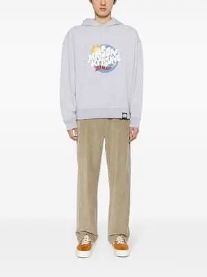 Maison Kitsuné Graphic-print Cotton Hoodie