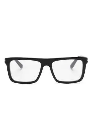 Gucci Logo-engraved Glasses - Black
