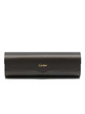 Cartier Rectangle-frame Sunglasses - Gold