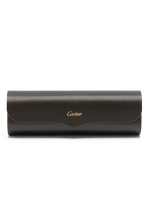Cartier Rectangle-frame Sunglasses - Gold