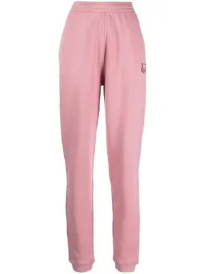 Maison Kitsuné Bold Fox Head Track Pants - Pink