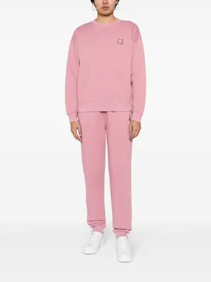 Maison Kitsuné Bold Fox Head Track Pants - Pink