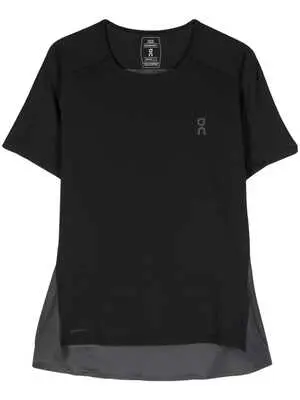 On Colourblock Performance T-shirt - Black