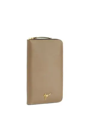 GIUSEPPE ZANOTTI Samuel Continental Wallet - Neutrals