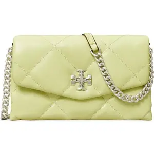 Tory Burch Kira Diamond Quilt Crossbody - Pear