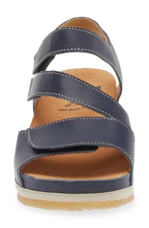 ON FOOT 206 Austin Platform Sandal - Navy