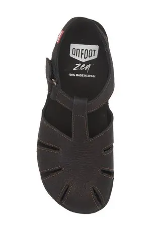 ON FOOT 241 Detroit Sandals - Black