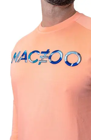 MACEOO Camo Logo Stretch Cotton Sweatshirt