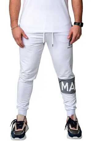 MACEOO Insignia Stretch Cotton Joggers