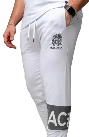 MACEOO Insignia Stretch Cotton Joggers