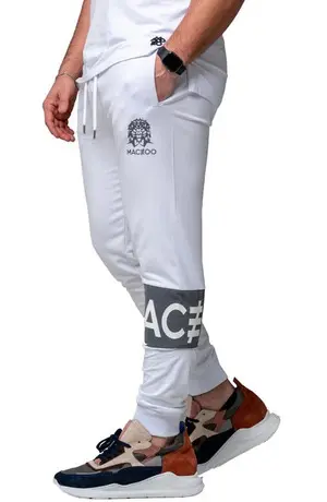 MACEOO Insignia Stretch Cotton Joggers
