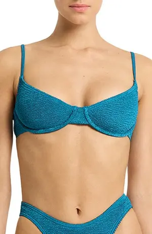 Bond Eye Gracie Underwire Bikini Top Ocean Shimmer