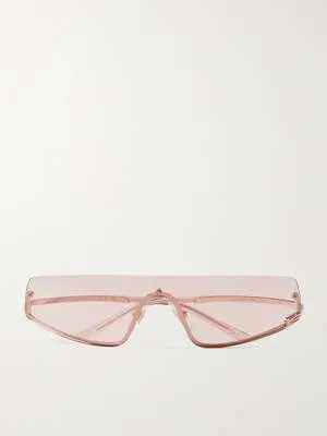 Gucci Rimless Rectangle-frame Sunglasses