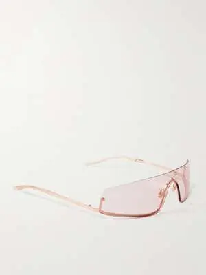 Gucci Rimless Rectangle-frame Sunglasses