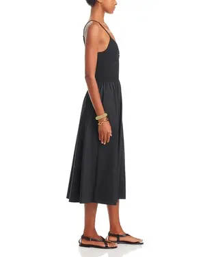 LUCY PARIS Barcelona Cutout Midi Dress