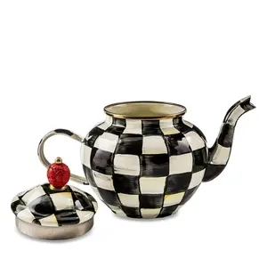 MACKENZIE-CHILDS Courtly Check 4 Cup Teapot