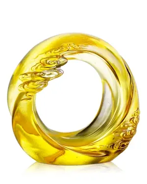LIULI As The Good World Turns Generating Ruyi Through The Ether Crystal Sculpture