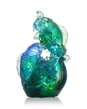 LIULI In Splendor Crystal Sculpture