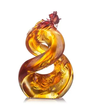 LIULI In Unity Crystal Sculpture