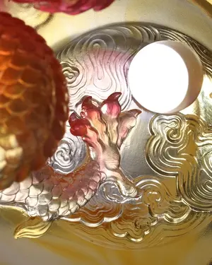 LIULI True Believer Ambition To Soar Crystal Sculpture