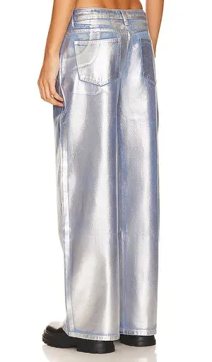 Superdown Aisha Metallic Jeans