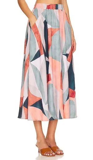 Peixoto Paula Skirt - Riad Gardens