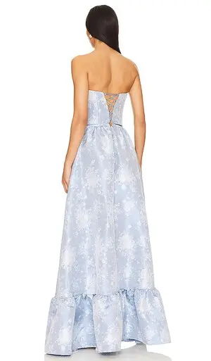 V. CHAPMAN Charlotte Corset Gown