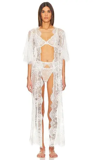 HOMEBODII Kassiah Robe - White
