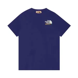 Gucci X The North Face T-shirt 'blue' Blue