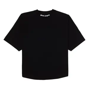 Palm Angels Classic Logo Over Tee /white - Black